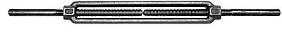 Turnbuckle | Clevis | Turnbuckle Rod | Clevis Rod | Hot Dip Galvanized