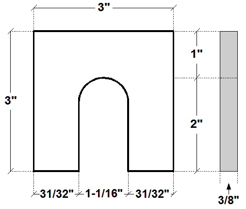Shim Plate | Shim Packs | 150A x 3/8