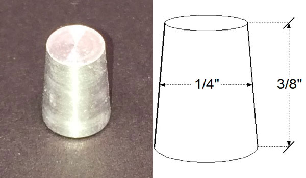 Galvanized Plug | Aluminum Plug | Tapered Aluminum Plug | Vent Hole Plug