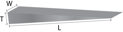 Carbon Steel Wedges | Right Angle Wedges | Steel Supply Co
