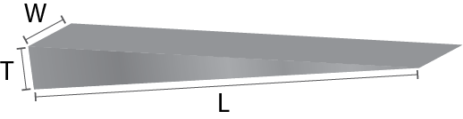 Carbon Steel Wedges | Right Angle Wedges | Steel Supply Co