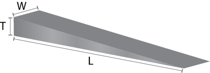 Carbon Steel Wedges | Right Angle Wedges | Steel Supply Co