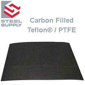 Carbon Filled Teflon | Teflon Slide Bearings | Bearing Pads | Steel ...