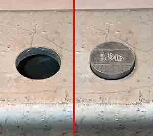 Galvanized Vent Hole Plugs: Permanent Closure – No Welding