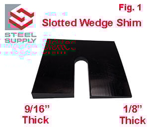 Plastic and Korolath® - Machining and Shaping Wedge Shims