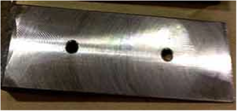 Steel Wedge Alignment Hole Angles