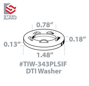 DTI Washer 3/4 Plain