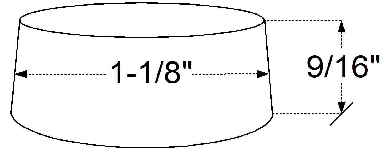Galvanized Weep Hole Plug | Galvanized Rail Plug | Galvanized Vent Plug
