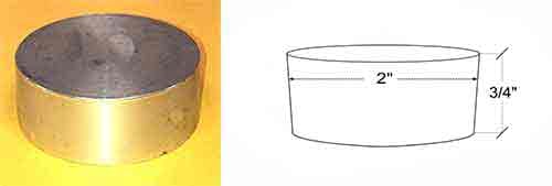 Galvanized Vent Hole Plug 2"