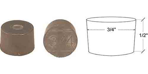 Galvanized Vent Hole Plug - VHP-Z-3/4 | Steel Supply