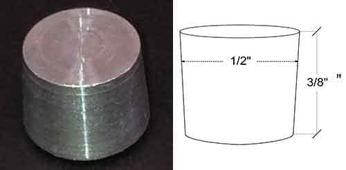 Galvanized Weep Hole Plug | Galvanized Rail Plug | Galvanized Vent Plug